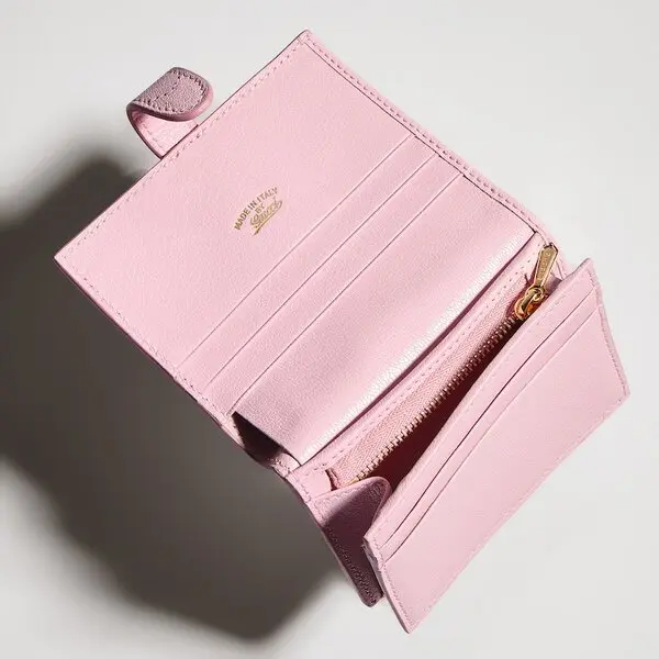 Gucci Jackie Medium Wallet Leather - Pink