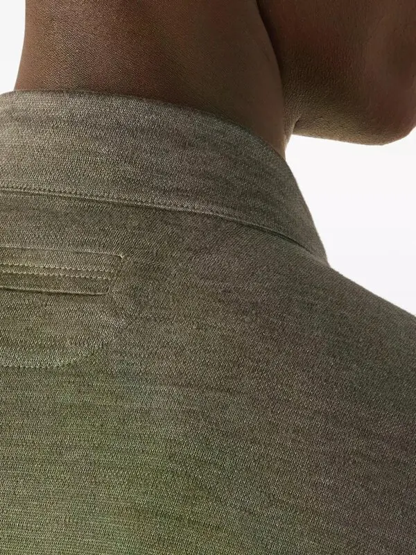 Zegna Oasi Lino Polo Shirt - Neutrals