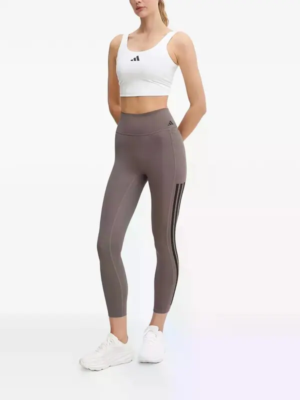 Adidas Optime Side-pocket 3-stripes Leggings