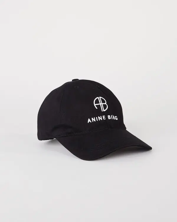ANINE BING Jeremy Baseball Cap - Black