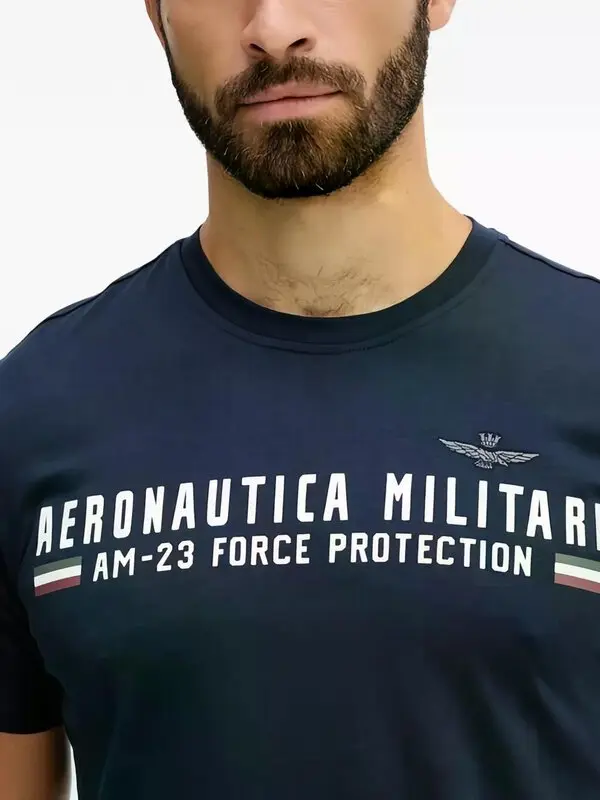 AERONAUTICA MILITARE Crewneck Graphic T-shirt