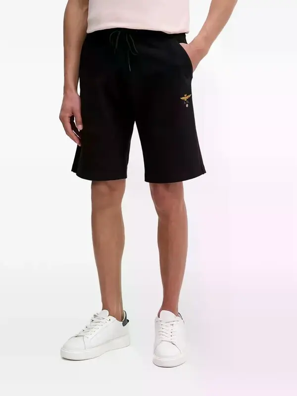 AERONAUTICA MILITARE Track Shorts - Black
