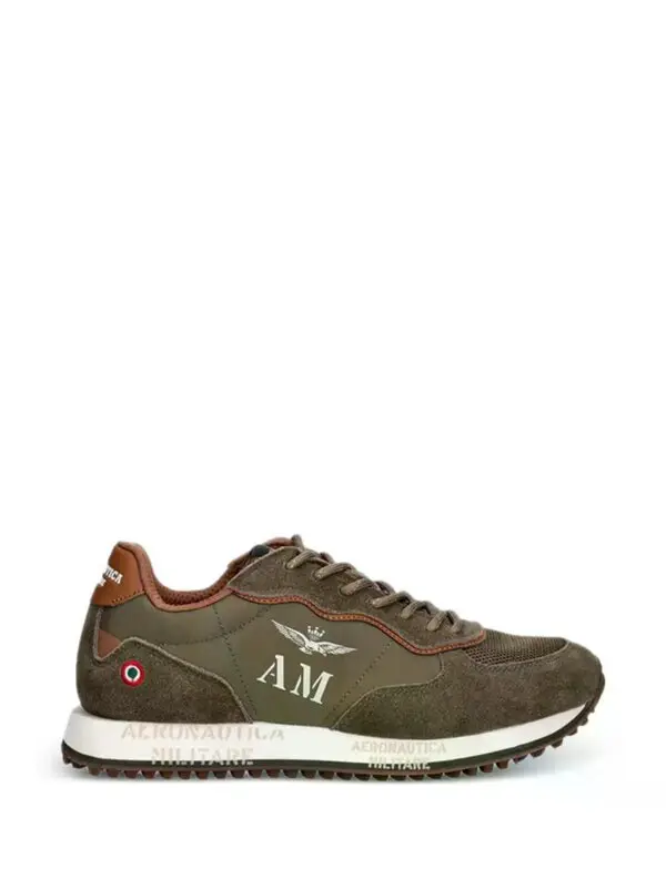 AERONAUTICA MILITARE Logo Sneakers - Green