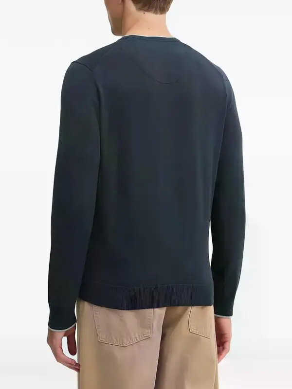 AERONAUTICA MILITARE Logo-appliqué Sweater