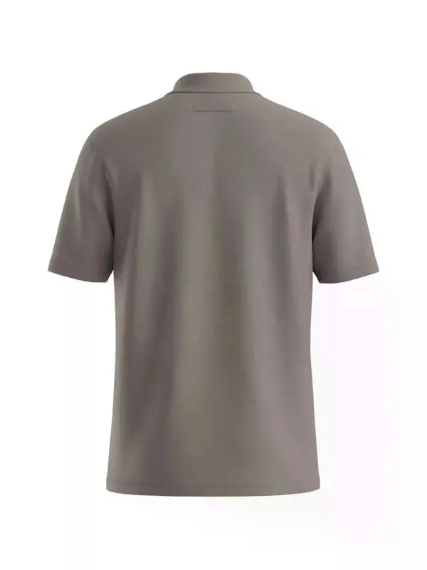 Hugo Button Polo Shirt - Grey