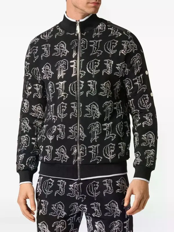 Philipp Plein Gothic Plein Zip-up Tracksuit