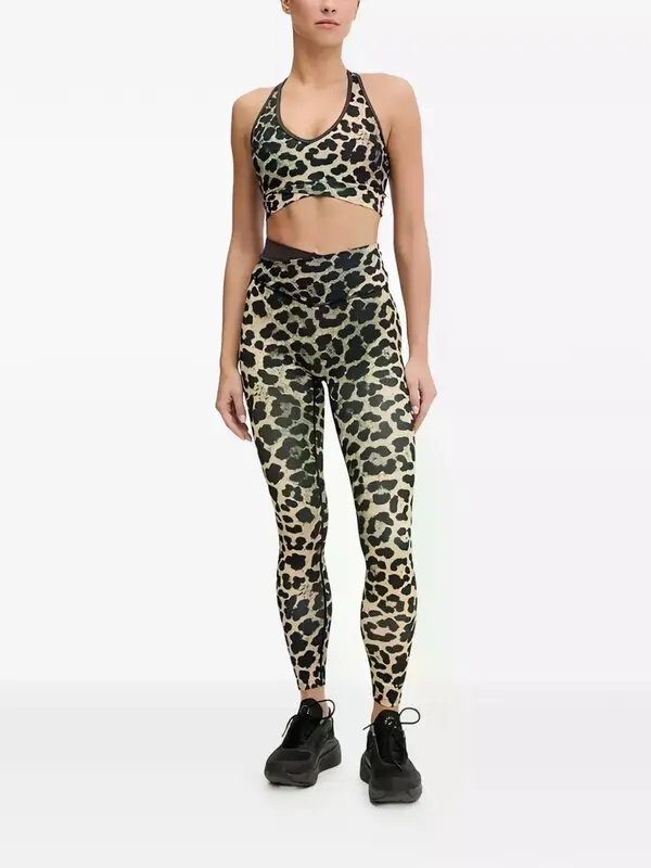 P.E Nation Animal Print Racerback Bra