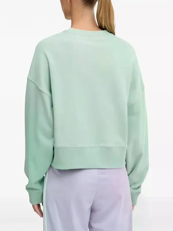 P.E Nation Summit Sweat Embroidered-logo Sweatshirt