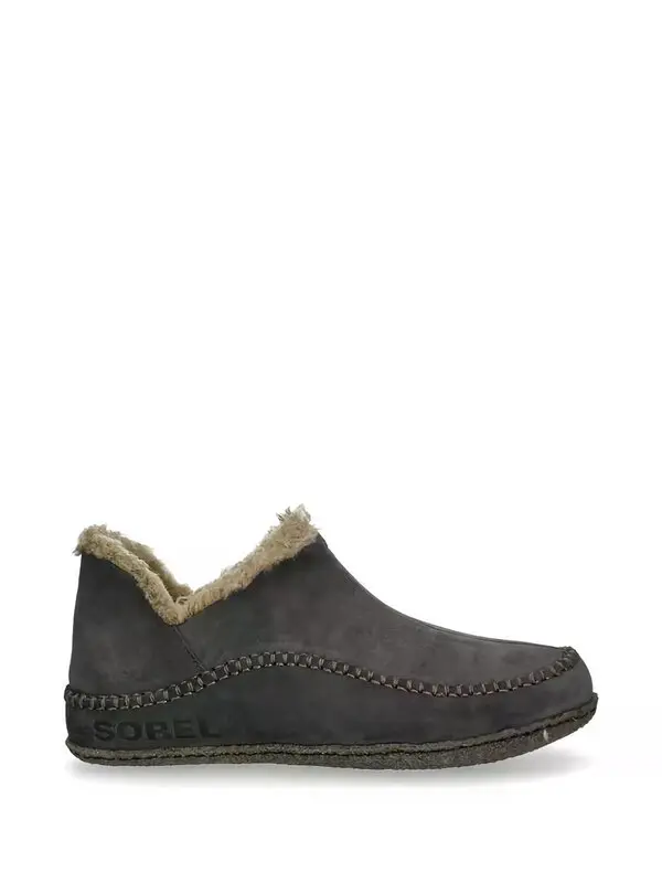 Sorel Manawan Fur-trimmed Slippers