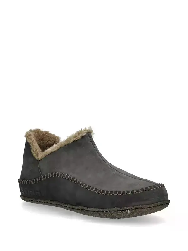 Sorel Manawan Fur-trimmed Slippers