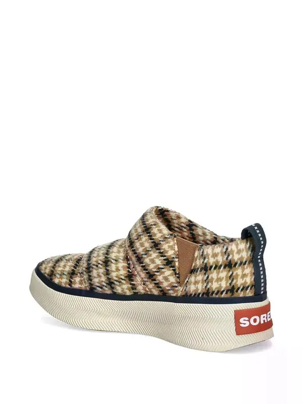 Sorel Houndstooth Slip-on Boots