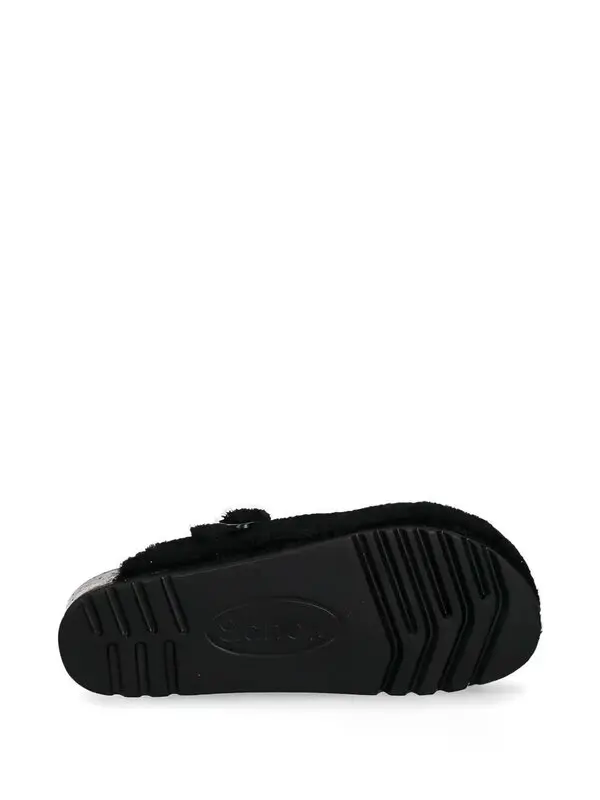 DR. SCHOLL'S SHOES Oliver Buckle-detail Mules - Black