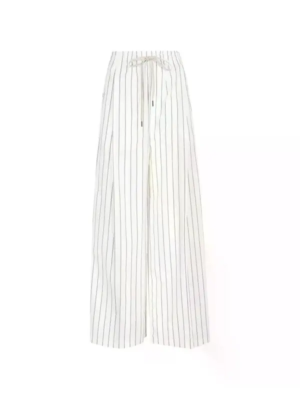 DEPARTMENT 5 Sly Striped Trousers - White