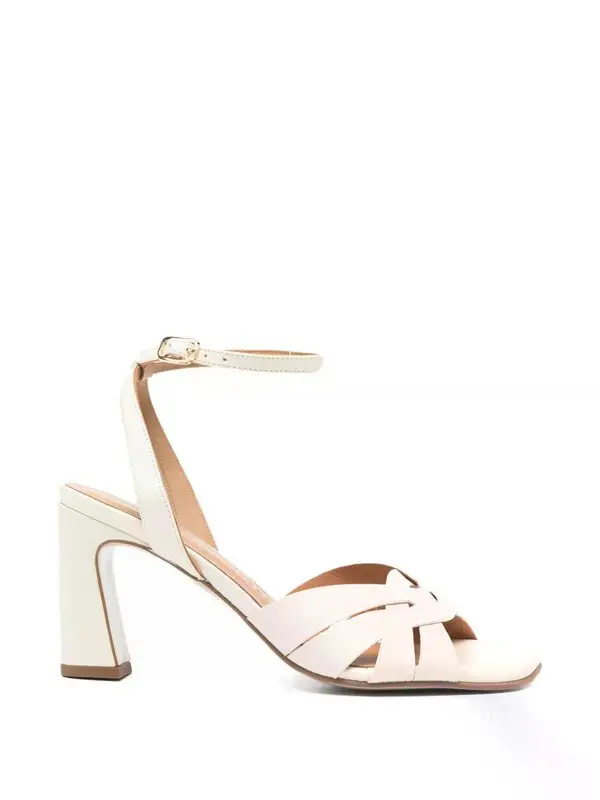 PEDRO MIRALLES Munera Square-toe Sandals - Neutrals