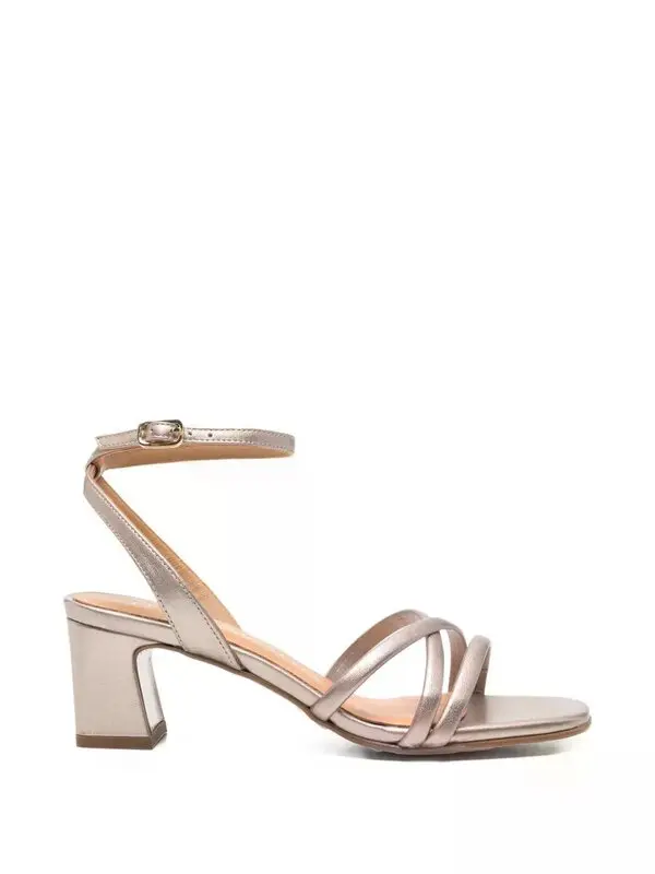 PEDRO MIRALLES Block-heel Sandals - Neutrals