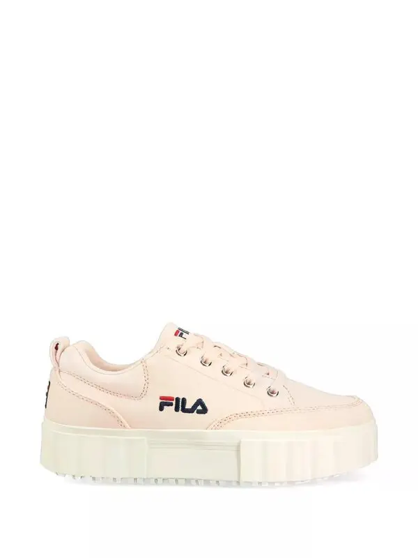 FILA Logo Platform Sneakers - Pink