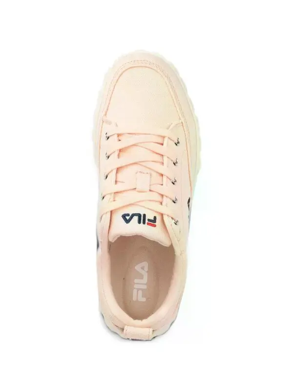 FILA Logo Platform Sneakers - Pink