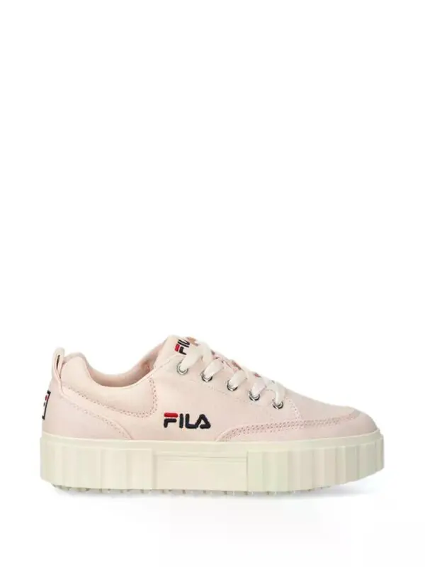 FILA Sandblast Logo Lace-up Sneakers - Pink