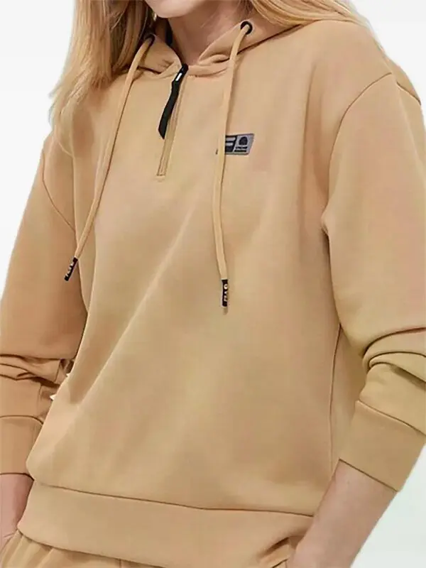 FILA Half-zip Hoodie - Neutrals