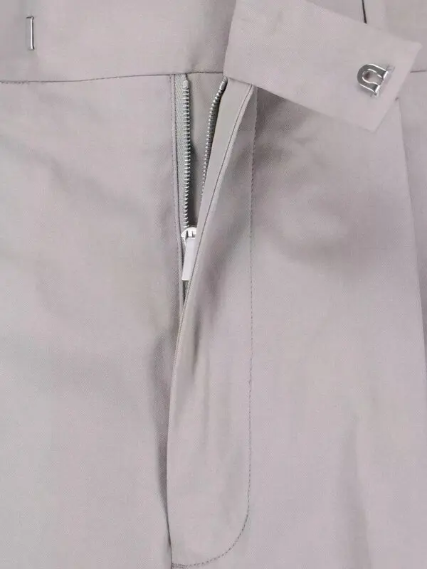 JIL SANDER Pleated Trousers - Grey