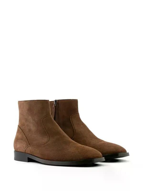 BUTTERO® Zip Boots - Brown