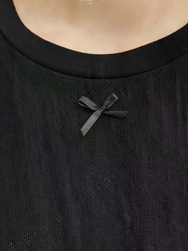 HERSKIND Bow Detail T-shirt