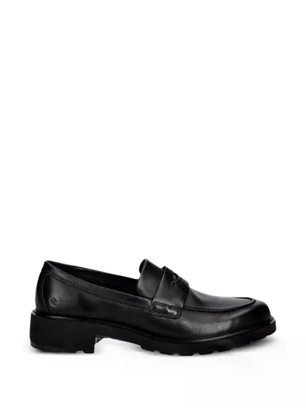 Ecco Penny Strap Loafers - Black