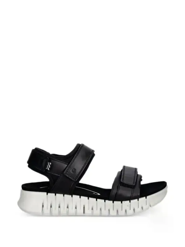 Ecco Strap Sandals - Black