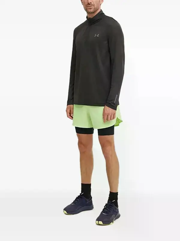 Under Armour Zip Mock-neck Top - Grey