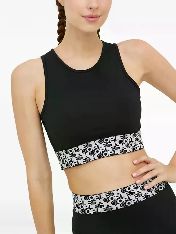The Kooples Logo Underband Top