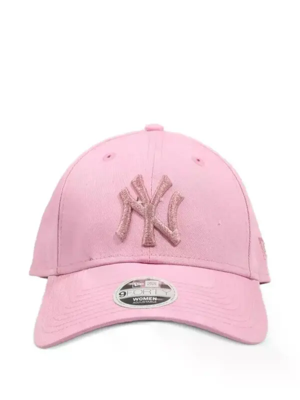 New Era Embroidered-logo Cap - Pink