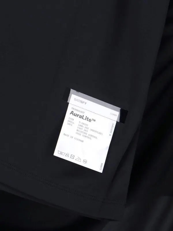 Satisfy T-shirt "auralite - Black