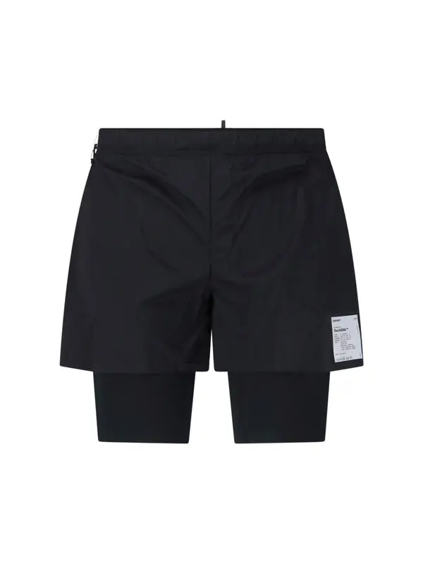 Satisfy Techsilk 8" Shorts - Black