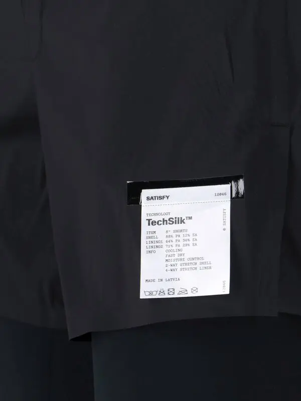Satisfy Techsilk 8" Shorts - Black