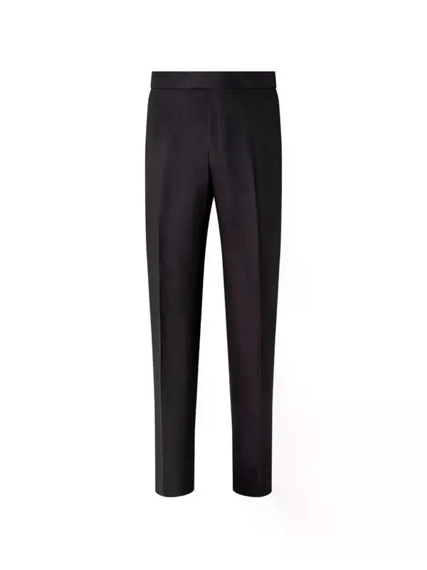 Zegna Oasi Lino Trousers - Blue
