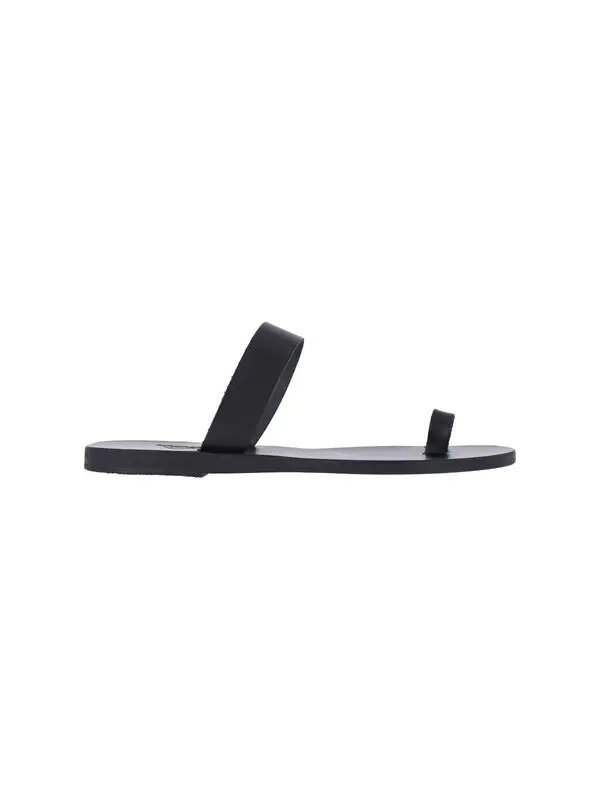 ANCIENT GREEK SANDALS Thalia Sandals - Black