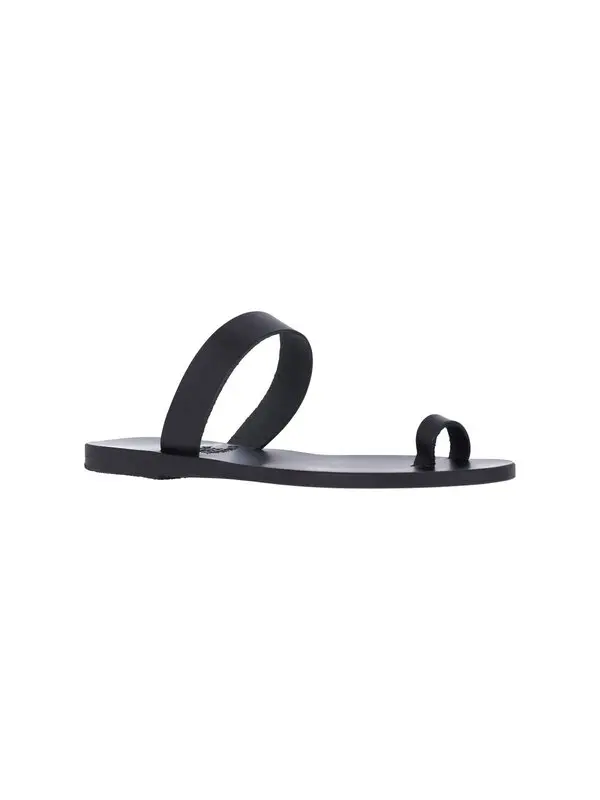 ANCIENT GREEK SANDALS Thalia Sandals - Black