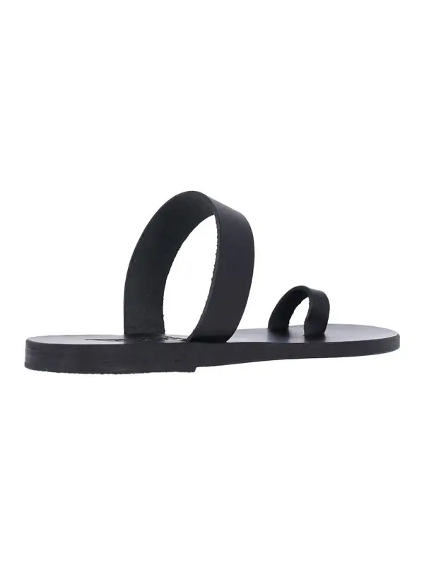 ANCIENT GREEK SANDALS Thalia Sandals - Black