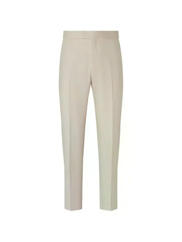 Zegna Oasi Lino Trousers - Neutrals