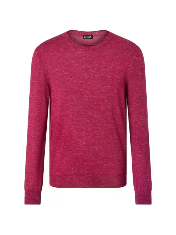 Zegna Crewneck Sweater - Red