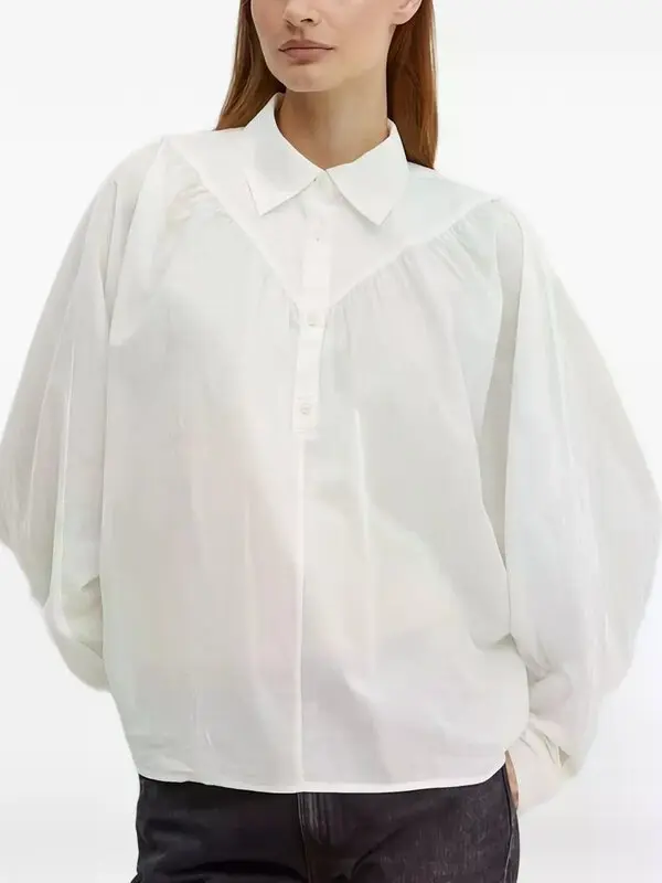 Sisley Balloon Sleeve Blouse