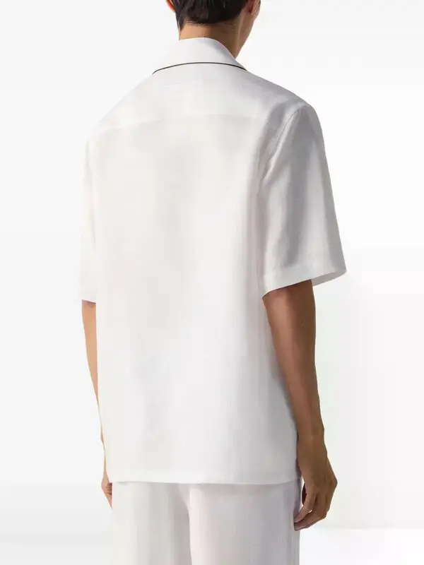Zegna Piped Oasi Lino Pyjamas