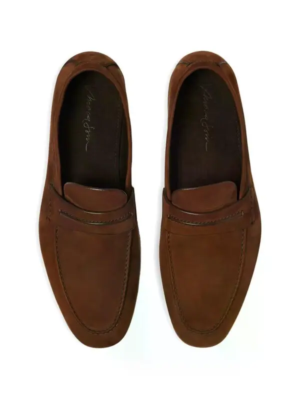Zegna Leather Loafers - Brown