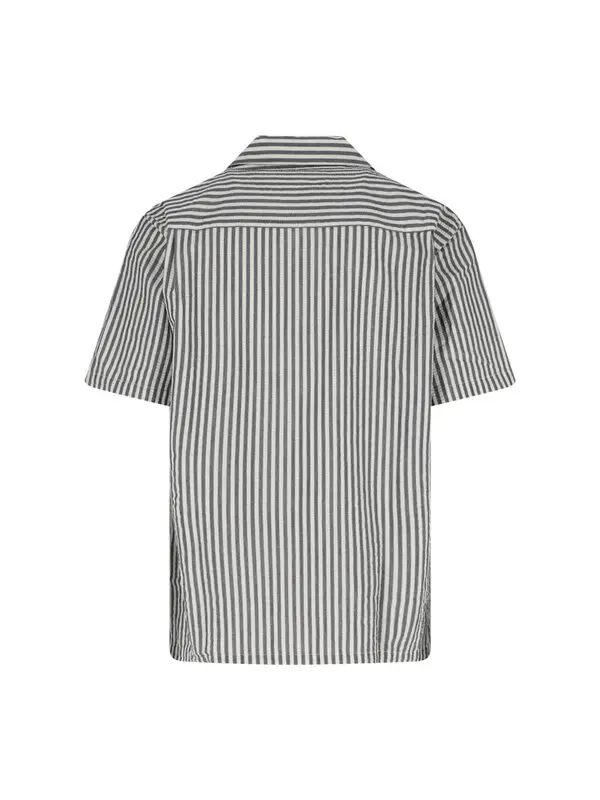 Carhartt Work In Progress Shirt "leavel S/s - Gray
