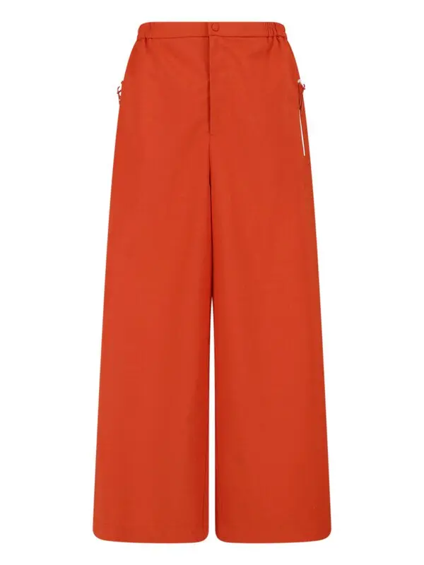 Lacoste Taffeta Wide Leg Pants