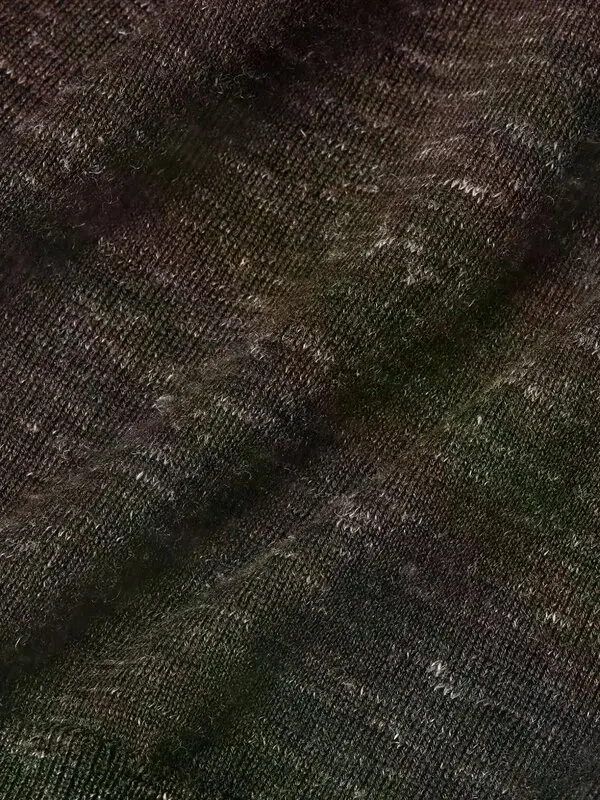 Zegna Crew Neck Cashmere Sweater - Brown