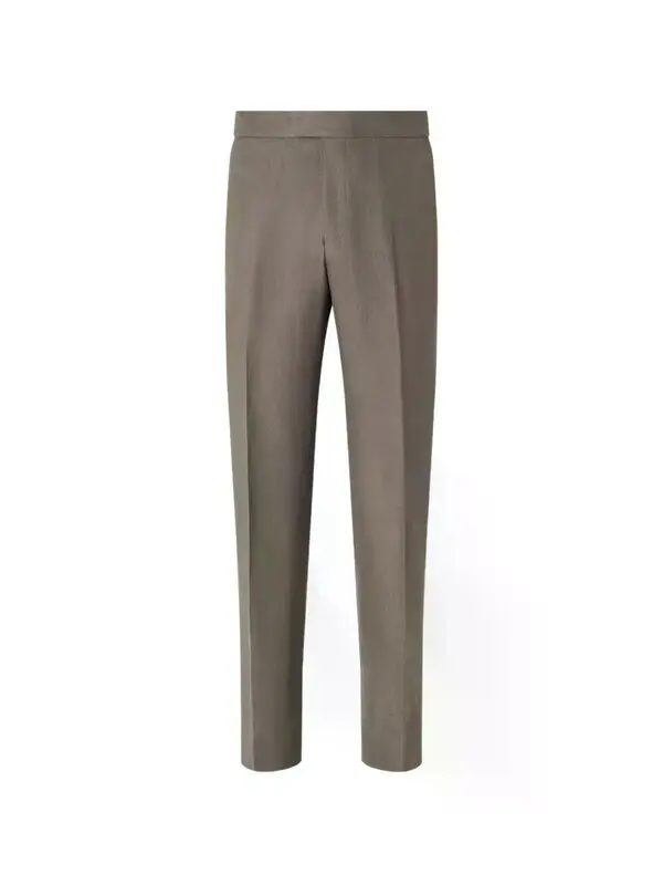 Zegna Oasi Lino Trousers - Grey