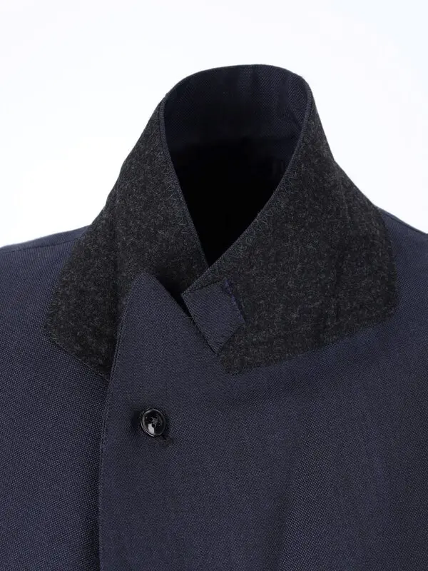 KAPTAIN SUNSHINE Double-breasted Blazer In Wool Blend