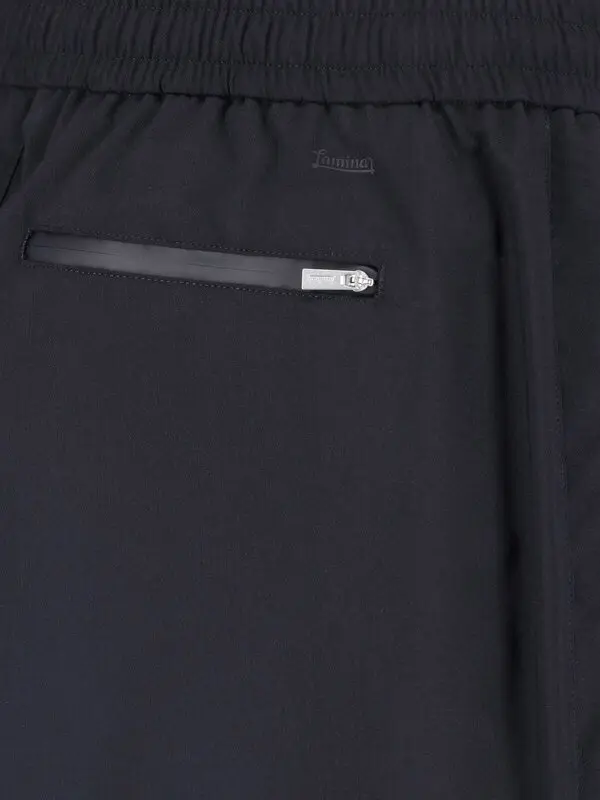 Herno Pants In Wool Blend