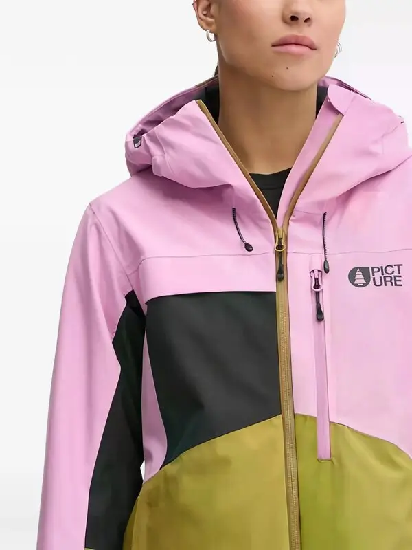 PICTURE ORGANIC CLOTHING Colour-block Hooded Jacket